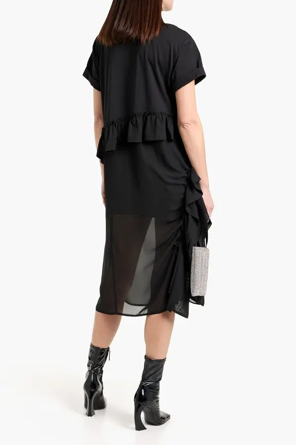 3.1 Phillip Lim Layered Printed Midi Dress