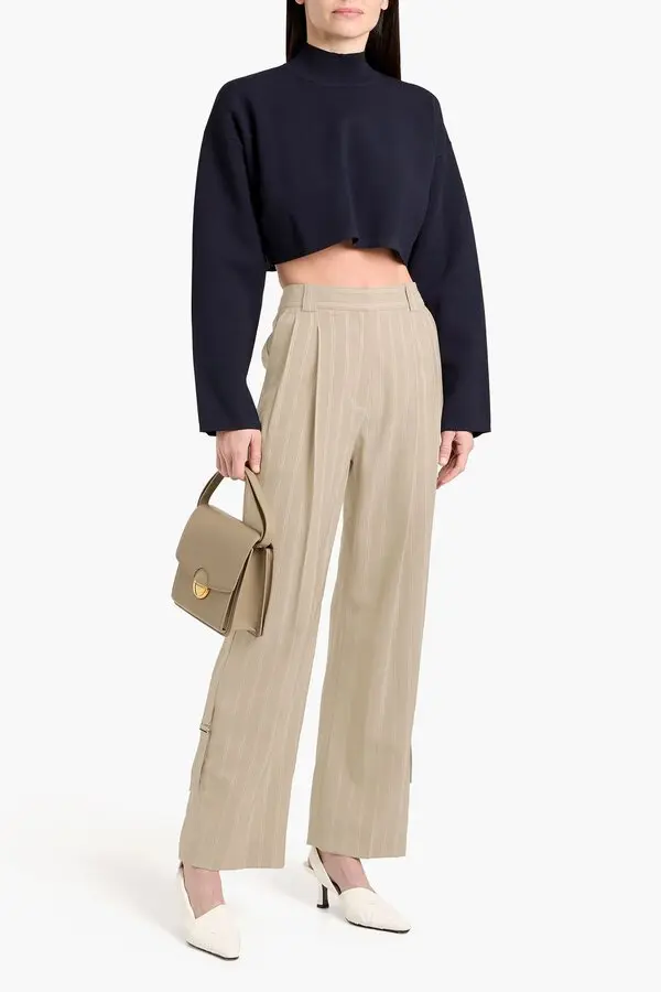3.1 Phillip Lim Pinstriped Woven Straight-leg Pants