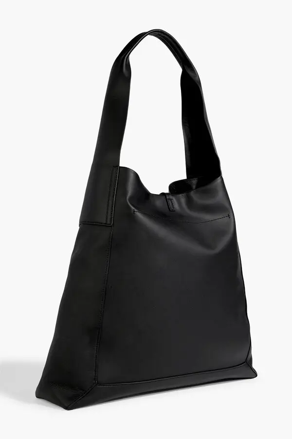 3.1 Phillip Lim Large Leather Shoulder Bag - Black