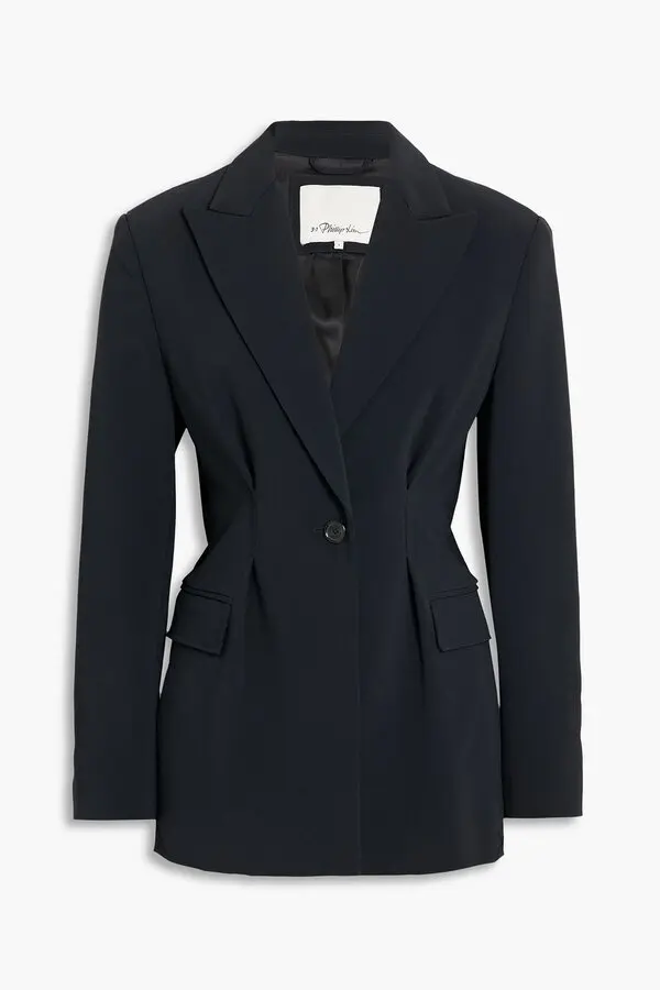 3.1 Phillip Lim Pleated Crepe Blazer
