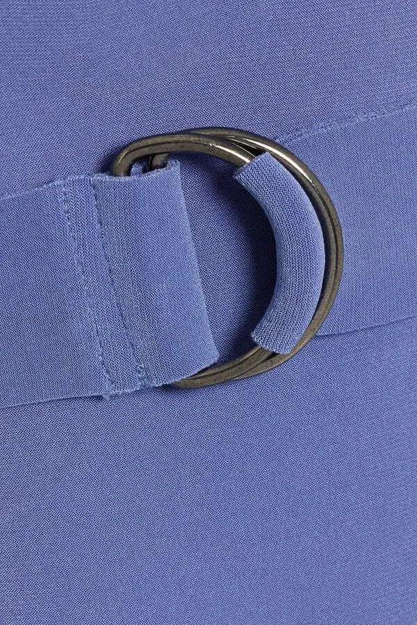 Norma Kamali Belted Stretch-jersey Bodysuit