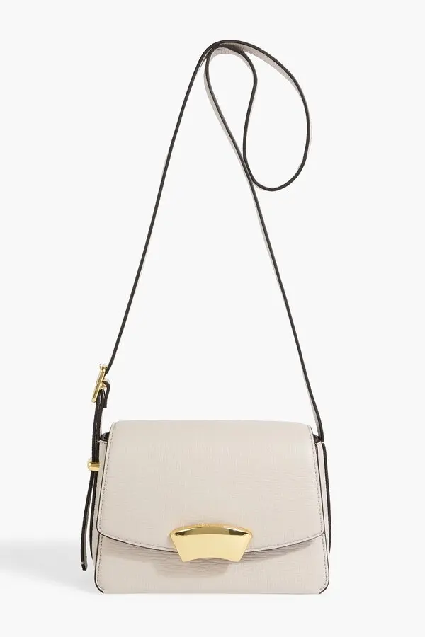 3.1 Phillip Lim Id Pebbled-leather Crossbody Bag - Stone