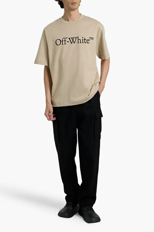 Off-White Printed Cottonjersey Tshirt