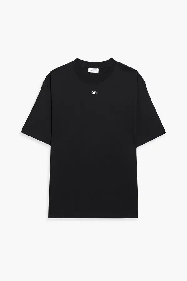 Off-White Printed Cottonjersey Tshirt