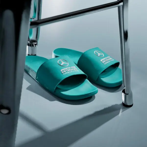 Adidas Adilette Comfort Mer Slides - Semi Mint Rush / Semi Mint Rush / Cloud White