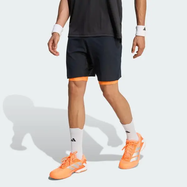 Adidas Tennis Climacool Shorts & Inner Shorts Set