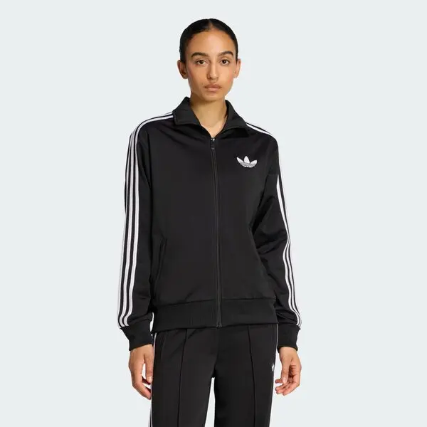 Adidas Firebird Track Top Loose - Black / White