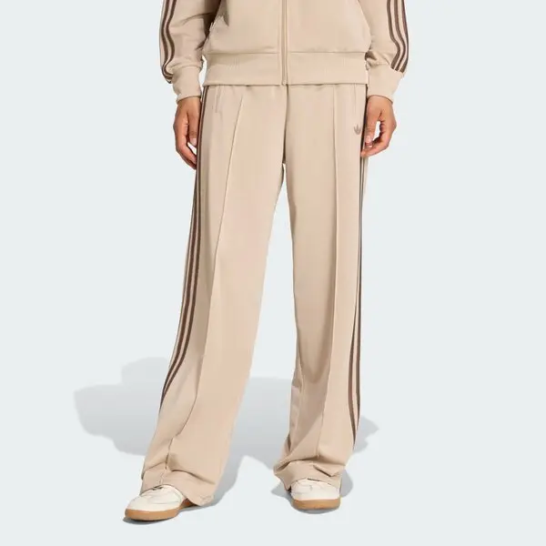 Adidas Firebird Loose Track Pants - Stone Khaki / Earth Strata