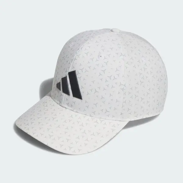 Adidas Tour Print Snapback Cap - White