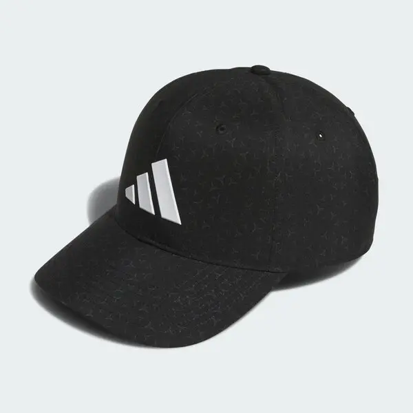Adidas Tour Print Snapback Cap - Black