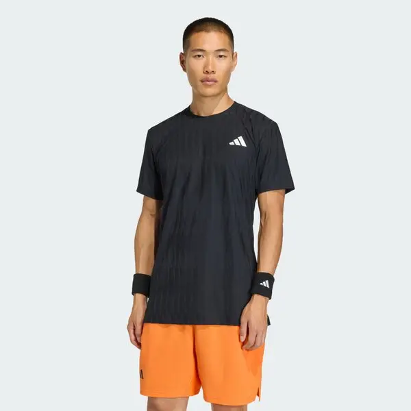 Adidas Tennis Climacool+ Airchill Freelift T-shirt - Black