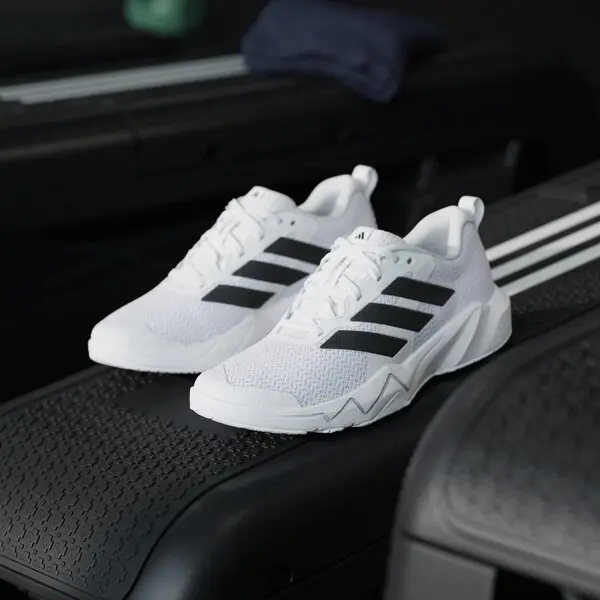 Adidas Rapidmove Go Training Sneakers - Cloud White / Core Black / Silver Metallic
