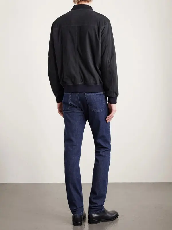 Canali Slim-fit Jeans - Blue