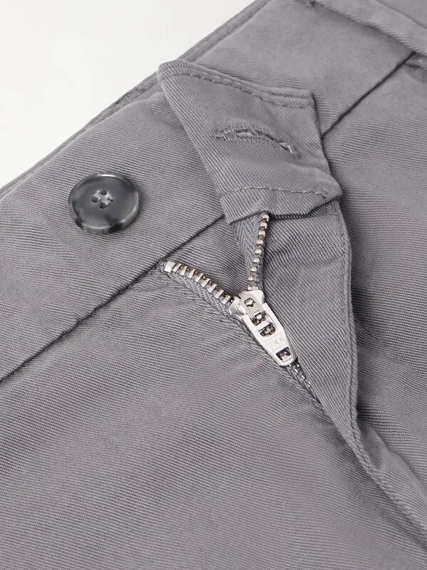 Canali Straight-leg Stretch Cotton-blend Shorts