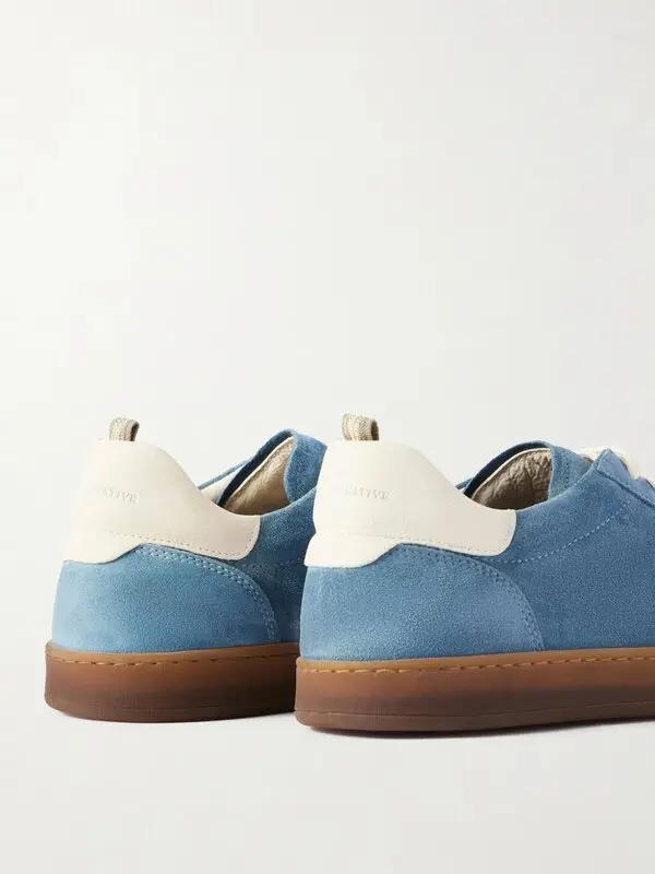 Officine Creative Gimnasio 001 Suede Sneakers - Blue
