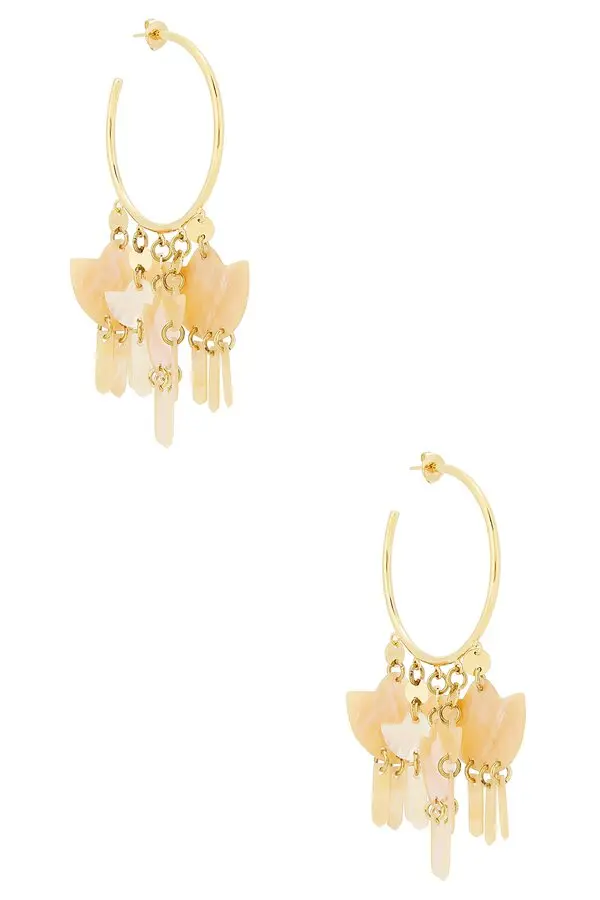 Isabel Marant Large Hoop Earrings - Lotus