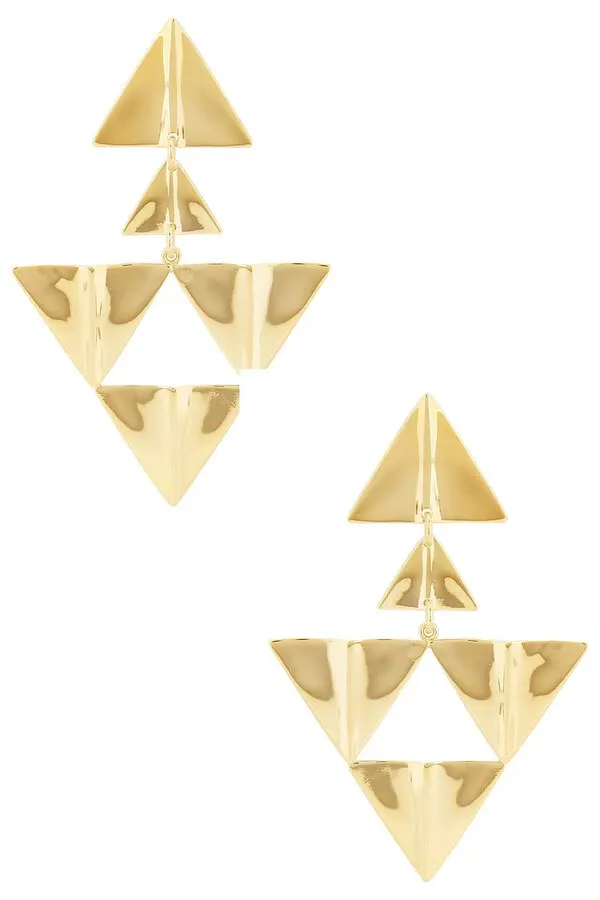 Isabel Marant Earrings In Metallic Gold - Dore