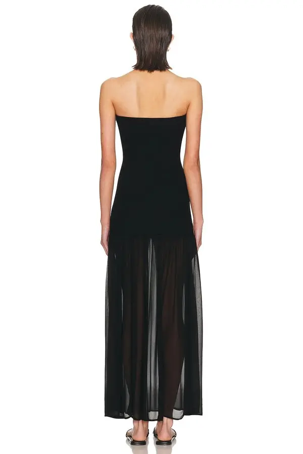 Enza Costa Airy Strapless Dress