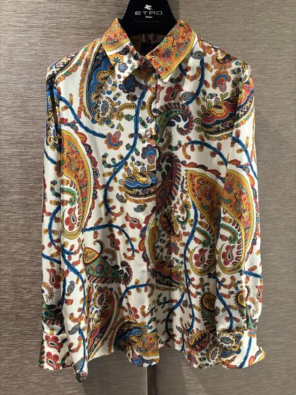 Etro Multi-color Paisley Shirt - Multicolor