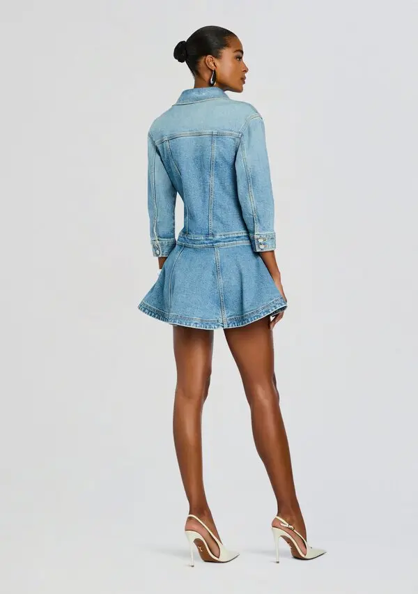 Retrofete Aleyni Denim Shirt Dress