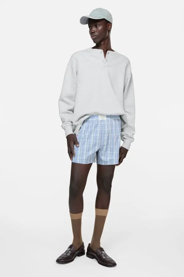 Acne Studios Fleece Logo Sweater