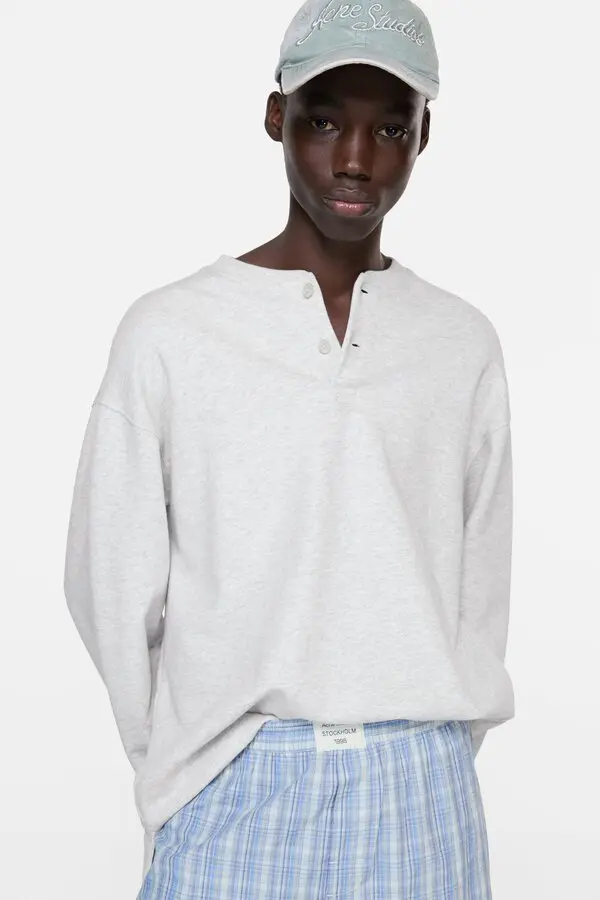 Acne Studios Fleece Logo Sweater