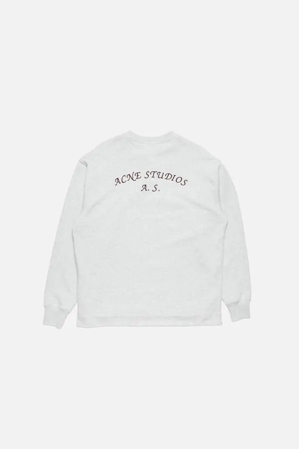 Acne Studios Fleece Logo Sweater
