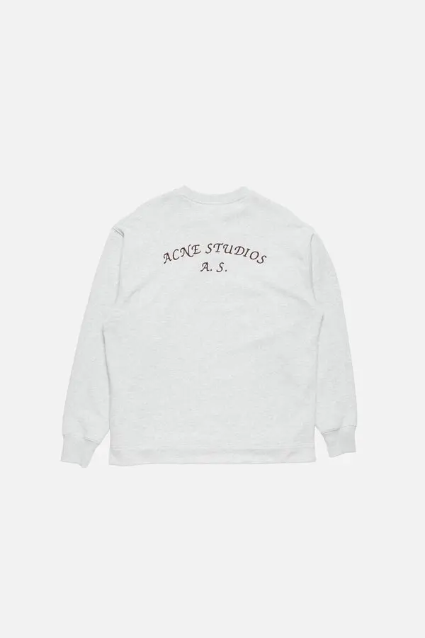 Acne Studios Fleece Logo Sweater