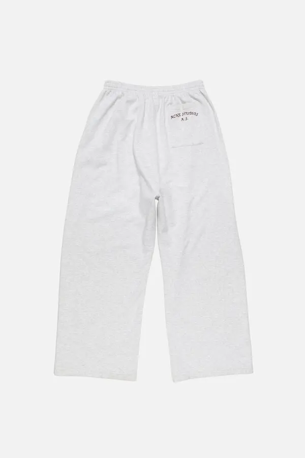 Acne Studios Fleece Logo Sweatpants