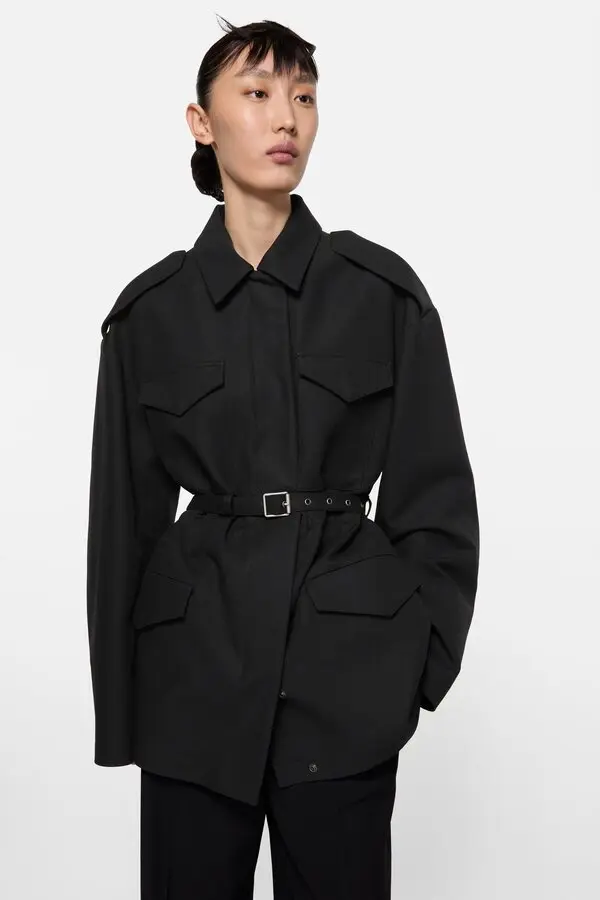 Acne Studios Satin Blouson Jacket