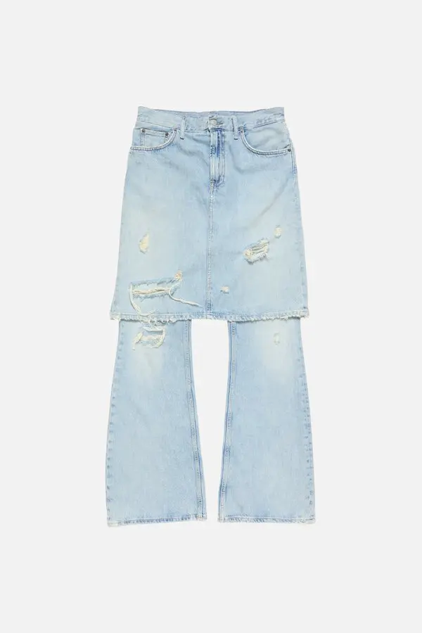 Acne Studios Layered Denim Trousers