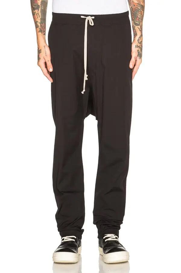 Rick Owens Drawstring Long Trousers