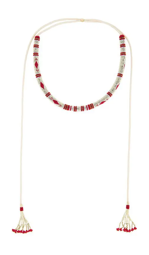 Isabel Marant Nina Long Necklace - Cream