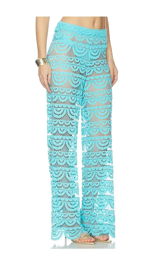 PQ SWIM High-waist Lace Pant