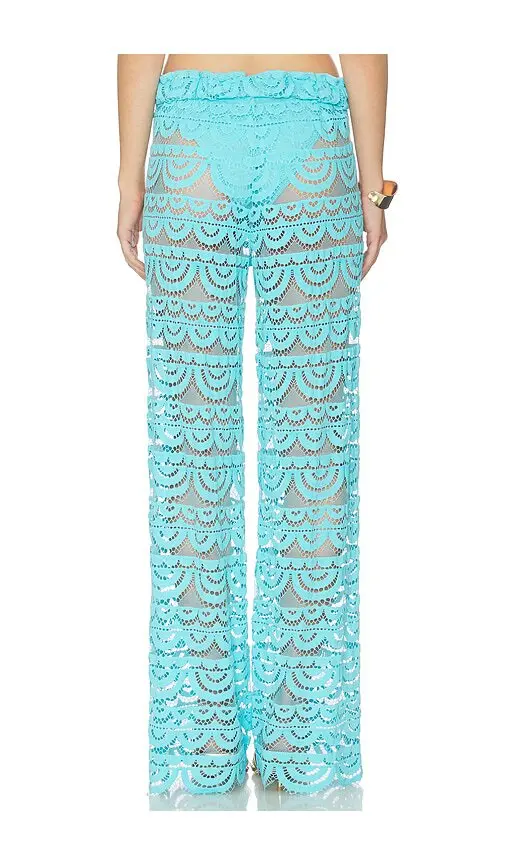 PQ SWIM High-waist Lace Pant