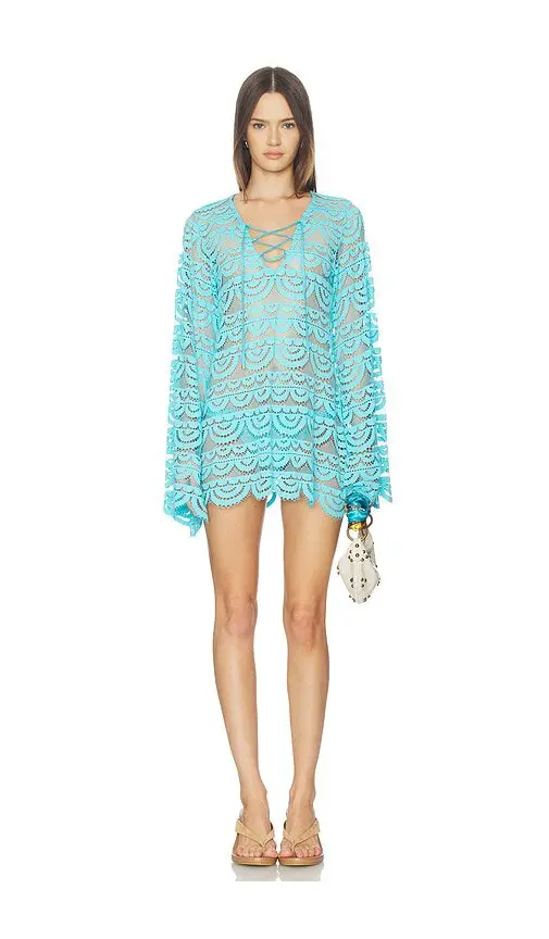 PQ Noah Tunic Dress - Turquoise