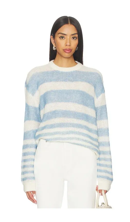 PISTOLA Moa Striped Bubble Sweater