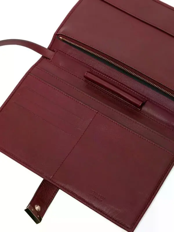 TOM FORD Clasp Cross Body Bag - Red