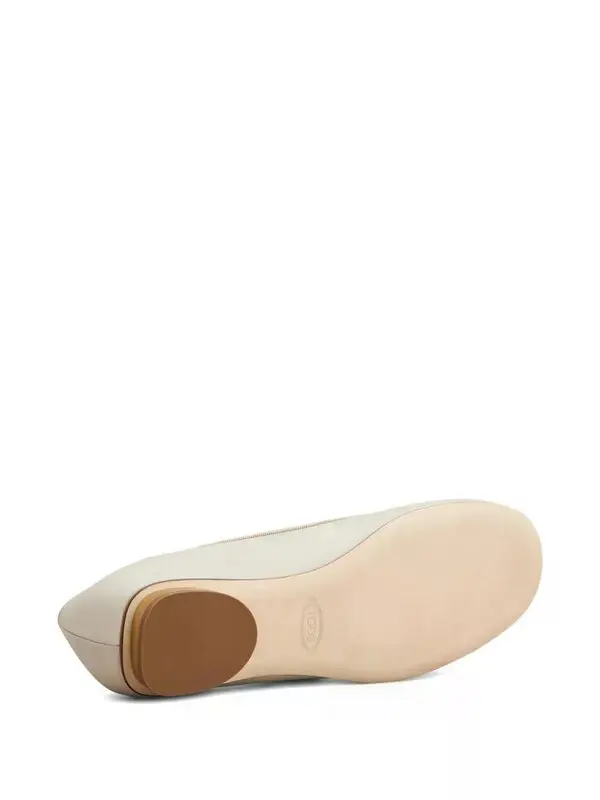 TOD'S Bow-detail Ballet Flats