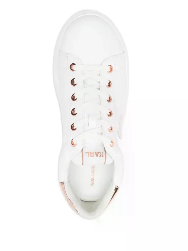 Karl Lagerfeld Kapri Leather Sneakers