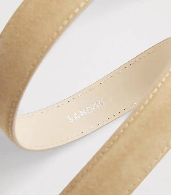 Sandro Suede Belt