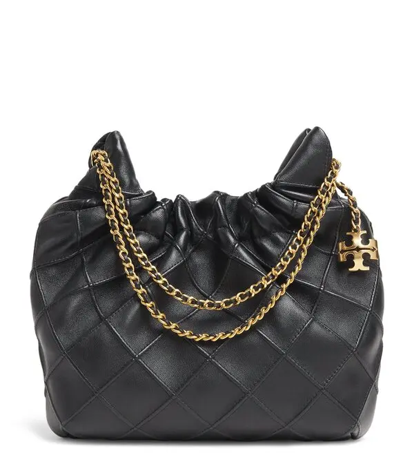 Tory Burch Mini Leather Fleming Shoulder Bag