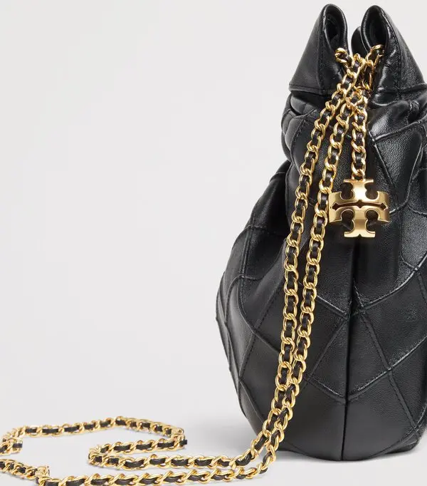 Tory Burch Mini Leather Fleming Shoulder Bag
