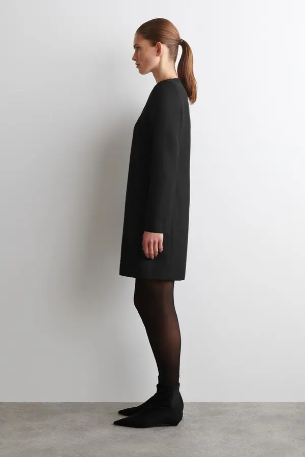 Cos Tailored Wool-blend Mini Dress