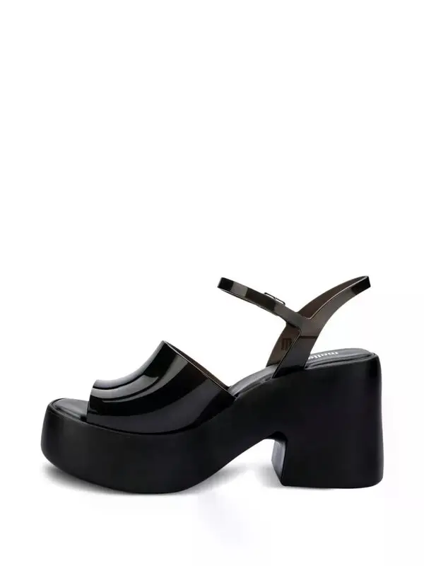 Melissa Lina Platform Sandals - Black