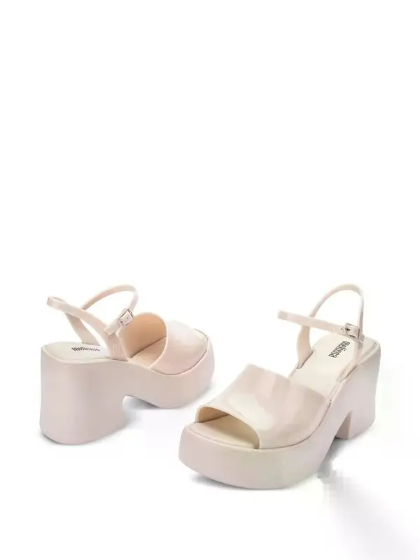 Melissa Lina Platform Sandals - Neutrals