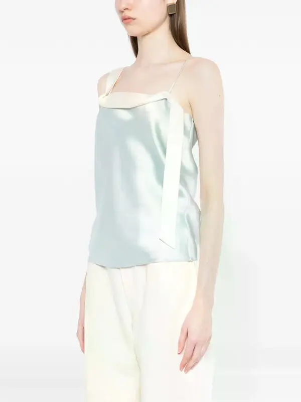 TOM FORD Silk Camisole Top - Blue
