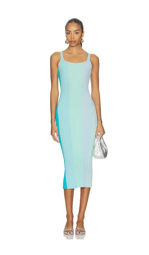 PQ SWIM Poppy Maxi Dress - Blue