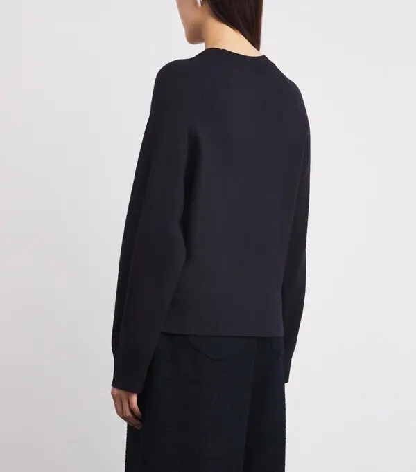 Maje Paris Amour Logo Sweater