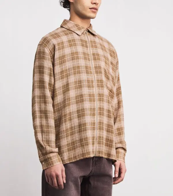 WON HUNDRED Zip-up Zayne Shirt